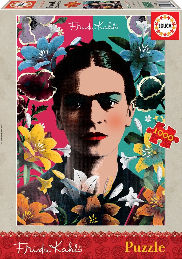 Puzzles Educa 1000 Frida Kahlo (Educa 18493) | Juguetes Juguetodo Puzzles Educa 1000 Frida Kahlo (Educa 18493) | Juguetes Juguetodo