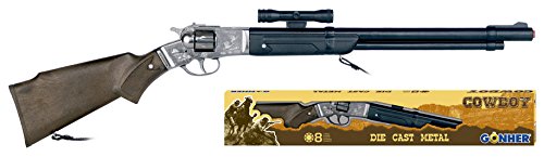 Gonher Rifle con mirilla de 68 cm 8 tiros (Gonher 104) | Juguetes Juguetodo