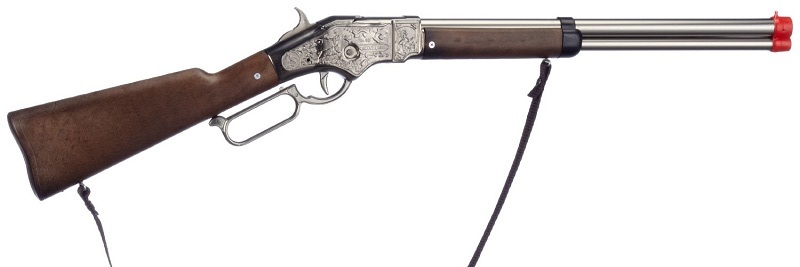 Gonher Rifle 70cm 8 tiros mate (Gonher 99A) | Juguetes Juguetodo