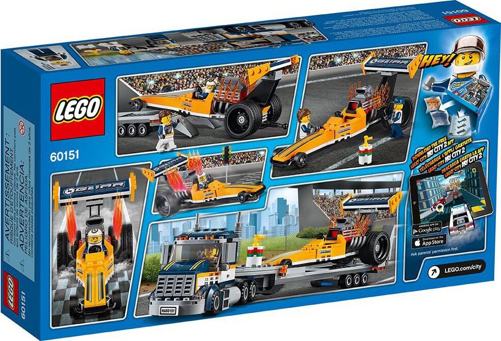 Lego Transporte del dragster (Lego 60151) | Juguetes Juguetodo