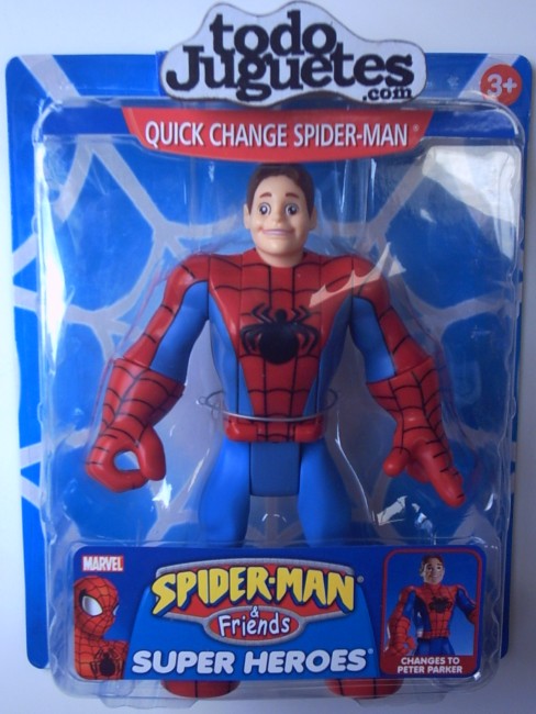 Marvel Quick Change SpiderMan (Marvel 167C) | Juguetes Juguetodo